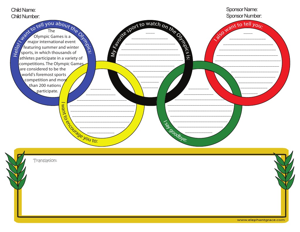Letter Template Olympics | PDF | Career & Growth | Business