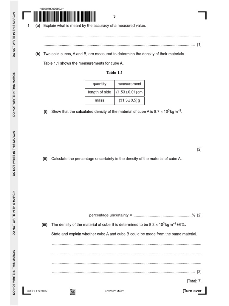Physical Quantities and Units - P2 | PDF | Significant Figures | Density