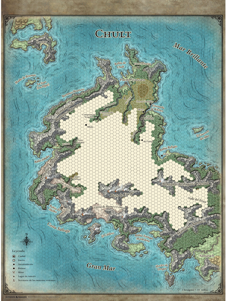 Mapa Chult | PDF