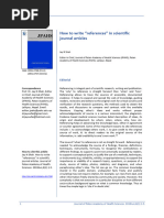 Nature Citation Style Guide | PDF | Citation | Biology