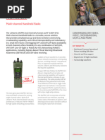 Cs Tcom An PRC 117g Multiband Networking Manpack Radio Datasheet | PDF ...