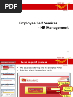 Zoho People Leave Management Overview | PDF