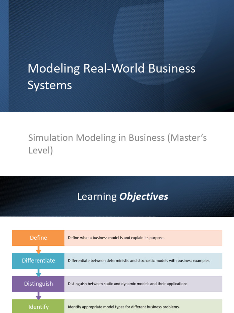 Week2 Simulation Modeling Week 2 | PDF | Simulation | Mathematical Model