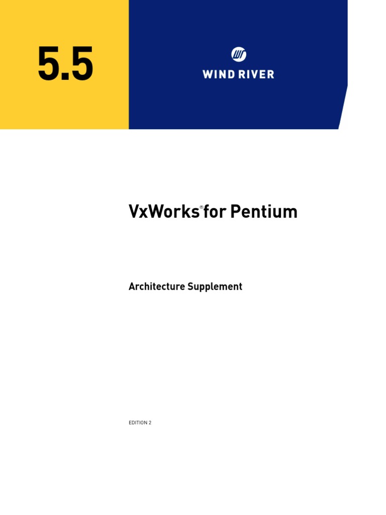 Vxworks For Pentium Architecture Supplement 5.5 | PDF | Cpu Cache | Central Processing Unit
