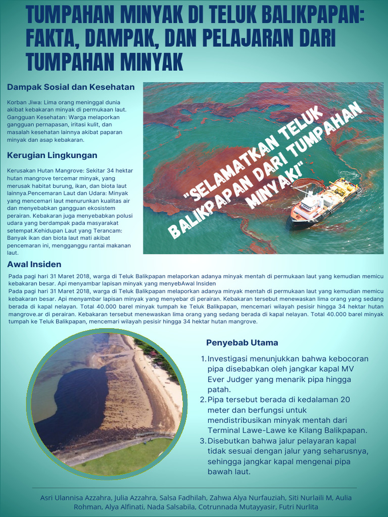 Poster Geografi Maritim_Studi Kasus Tumpahan Minyak Balikpapan_20250915 ...