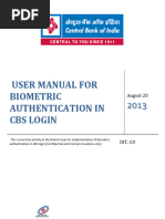 Biometric Attendance System Manual | PDF | Proxy Server | Biometrics
