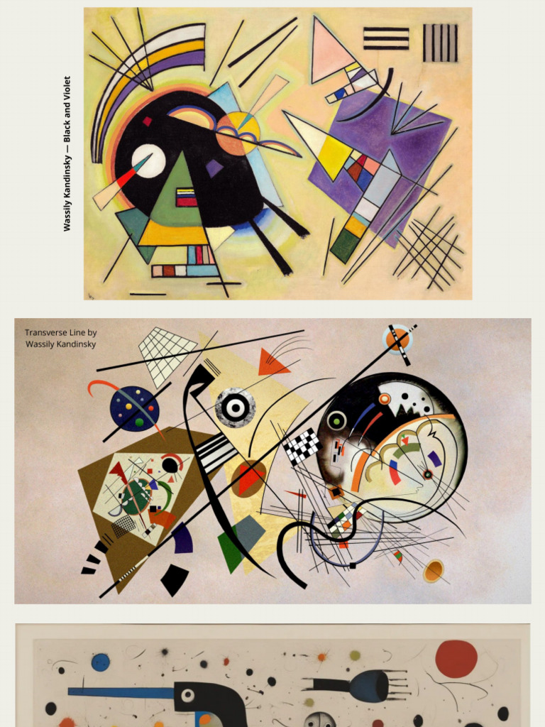 Wassily Kandinsky Et Joan Miro | PDF