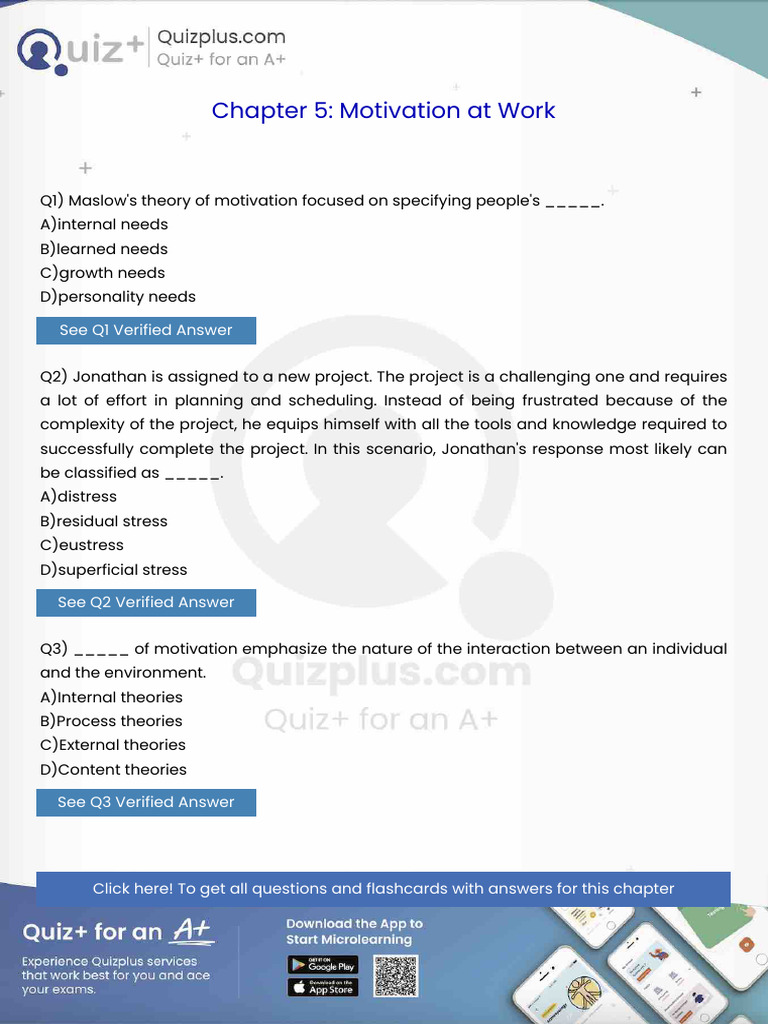 Maslows Theory of Motivation Focused On Specifying Peoples | PDF ...
