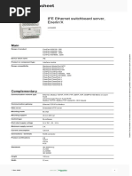 Schneider IFE Communication Module Data | PDF | Transmission Control ...