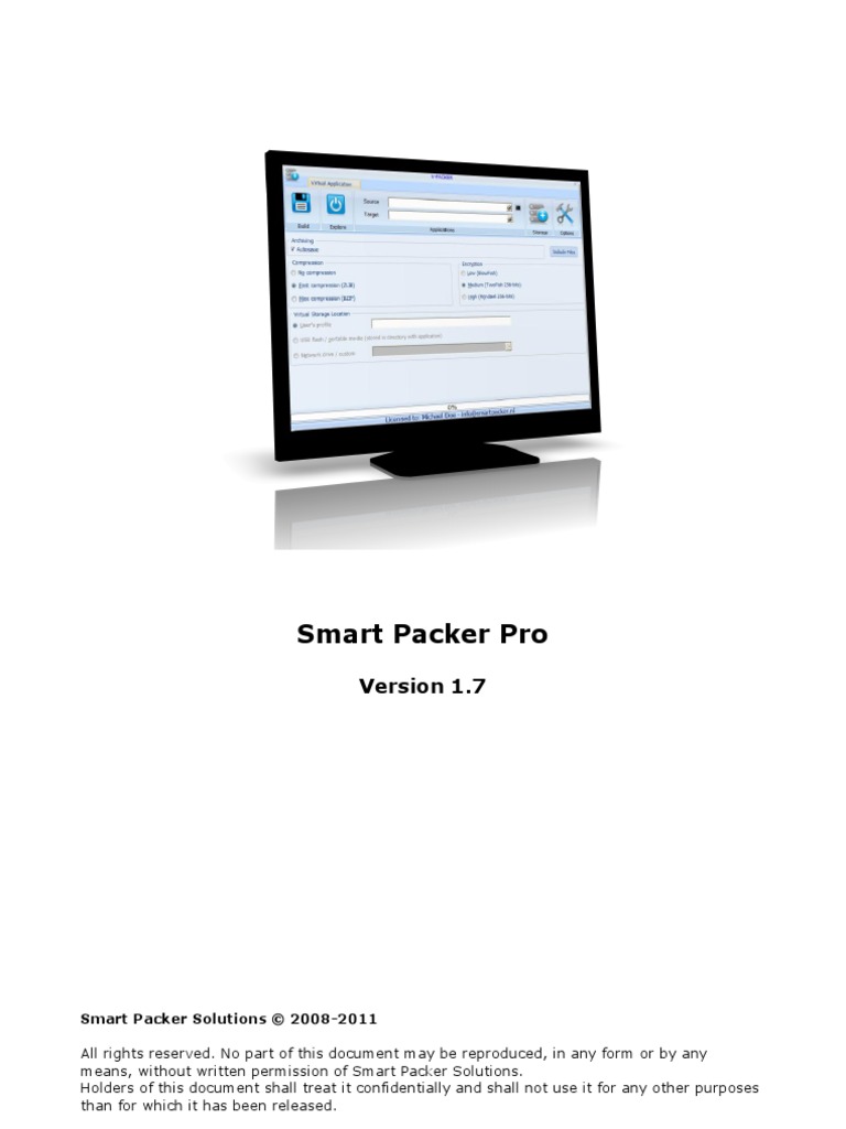Smart Packer Pro 1.7 - Manual | PDF | Computer File | File System