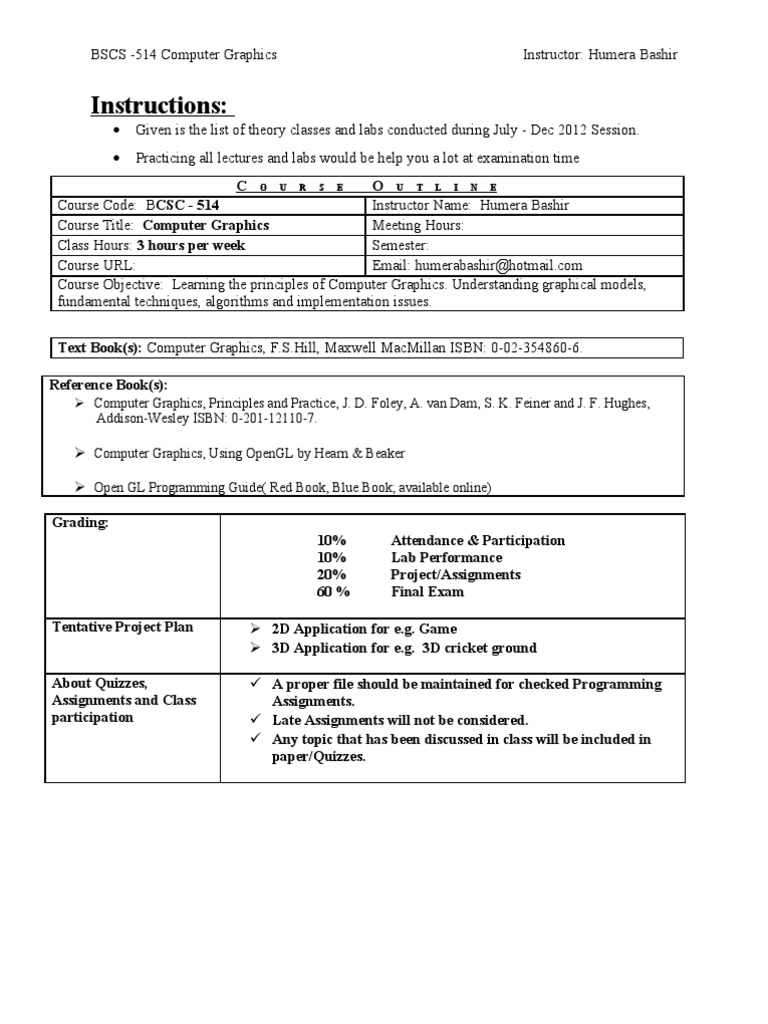 course-outline-2-d-computer-graphics-computer-graphics