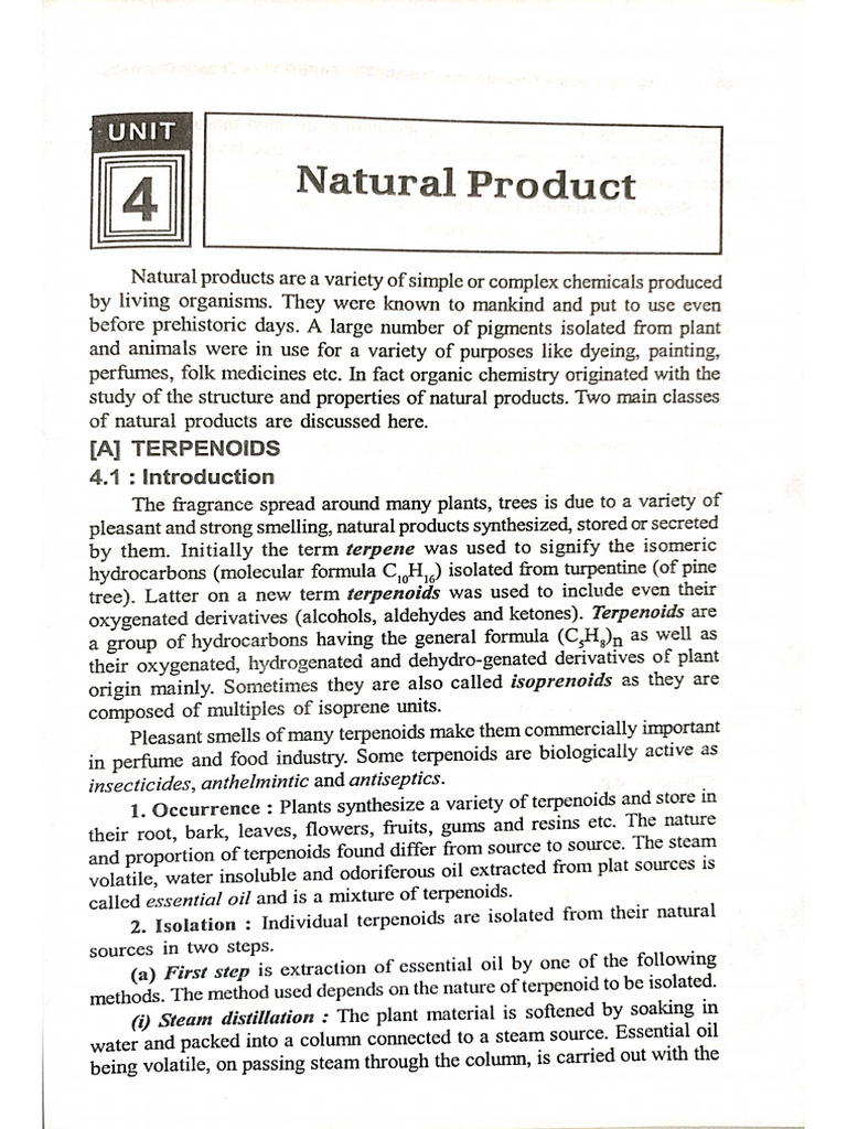 Natural Products | PDF | Alkaloid | Aldehyde
