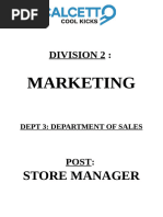 Store In-Charge Duties & Responsibilities | PDF