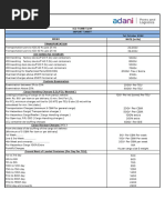 CWC CFS Tariff Structure Overview | PDF | Cargo | Containerization