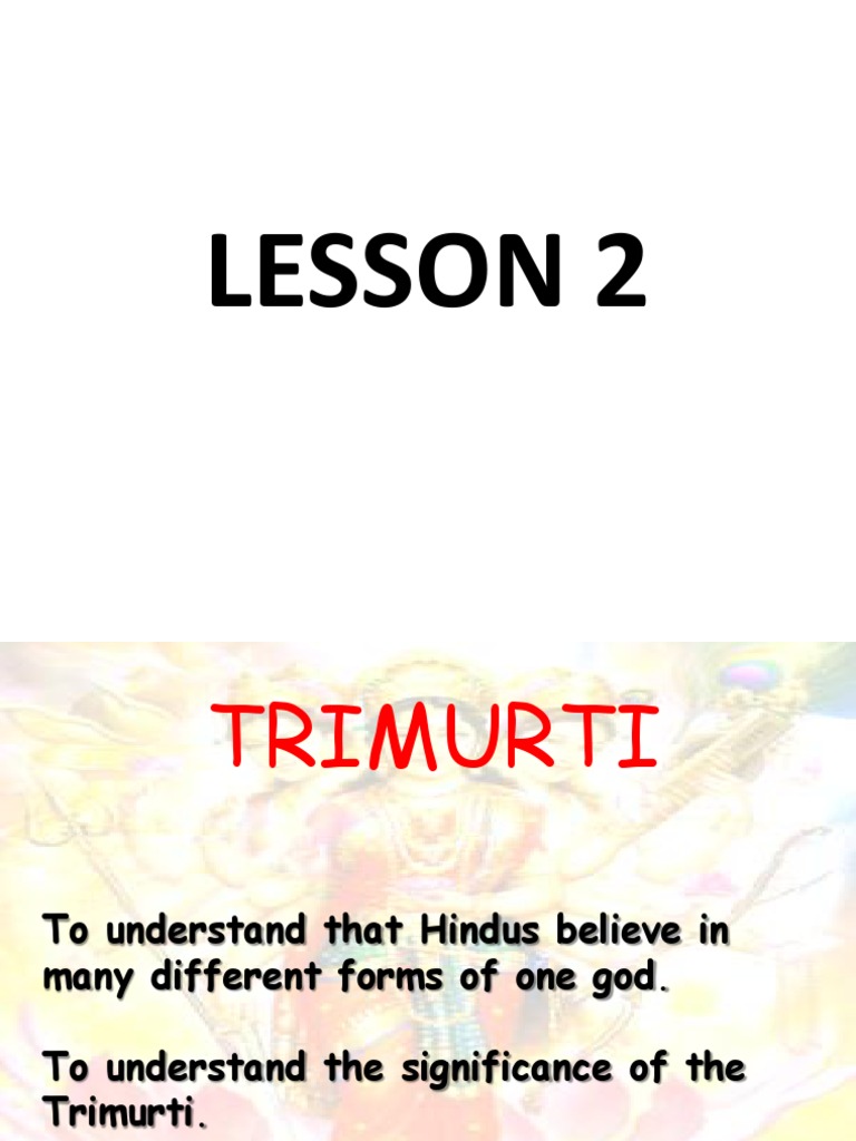 Understanding the Hindu Trimurti | PDF | Vishnu | Shiva