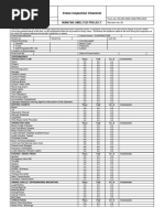 Crane Hook Dimension Checklist | PDF