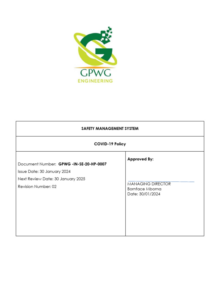 COVID-19 Procedure | PDF