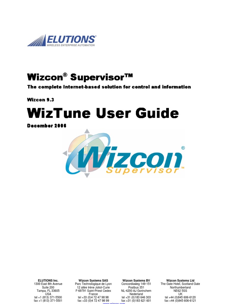 Guide Wizcon | Double Click | Parameter (Computer Programming)