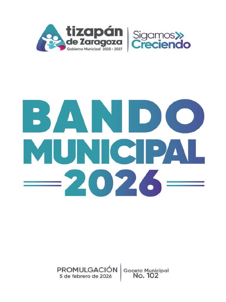 BANDO MUNICIPAL 2026 Copia Compressed | PDF | Estudios de género ...