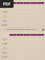PGL Food Menu 2024-2025 Overview | PDF | Sausage | Salad