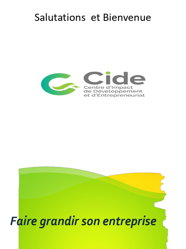Faire Grandir Son Entreprise | PDF