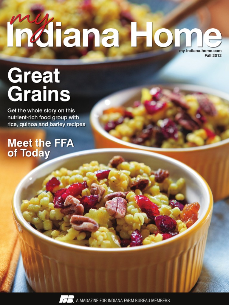 Fall 2012, My Indiana Home | PDF | Whole Grain | Gluten
