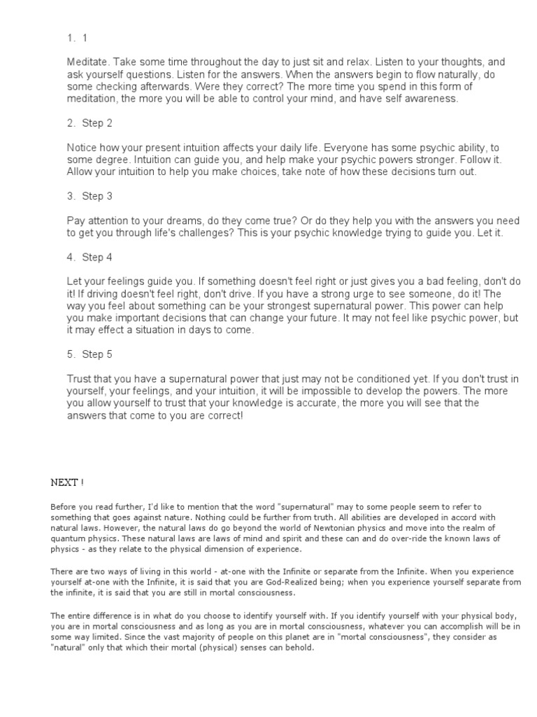 Supernatural | PDF | Mediumship | Meditation