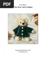Red Cross Trauma Teddy Pattern | PDF | Knitting | Yarn