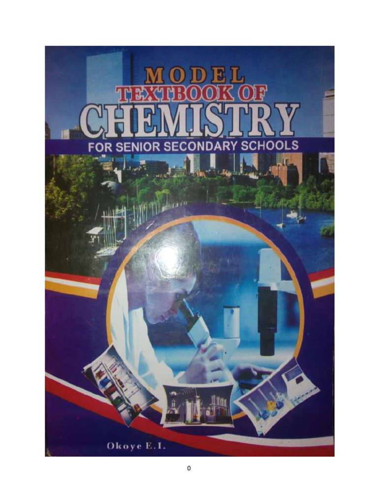 Model Textbook of Chemistry for Senior Secod Ary Schools | PDF