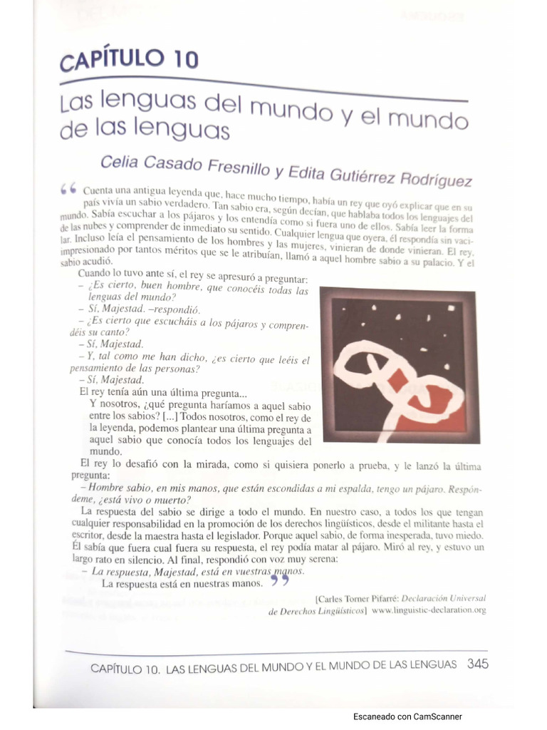 Las lenguas del mundo y el mundo de las lenguas (Casado 2014) | PDF