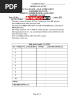 SVAR Assessment Test Guidelines | PDF | Cognitive Science | Communication