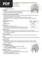Surface Landmarks and Body Habitus | PDF | Thorax | Vertebra