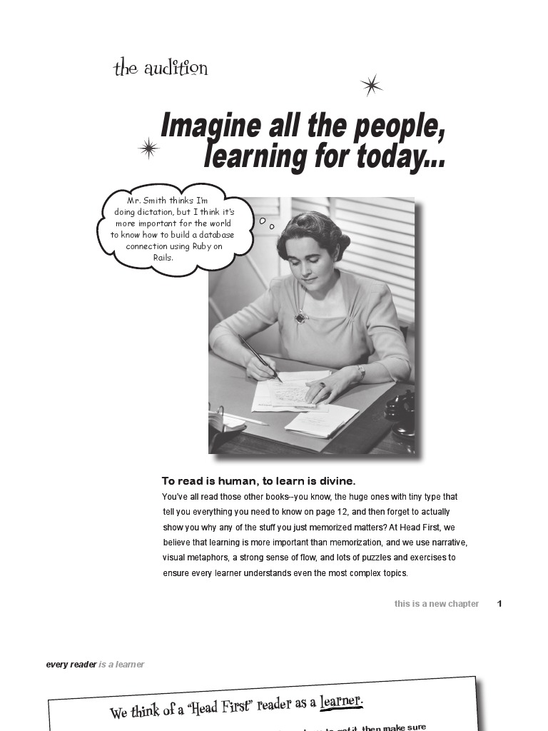 Head First Learning Principles Explained | PDF | Graphics | Page Layout