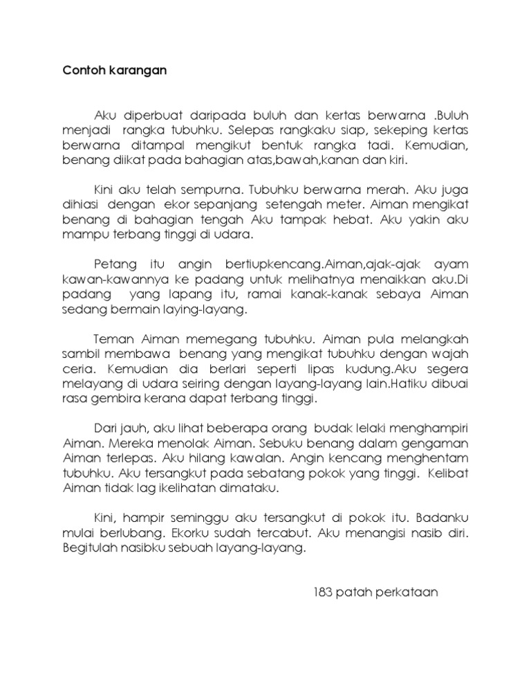 Contoh Karangan Autobiografi 60 Patah Perkataan - LilyjoysGreer