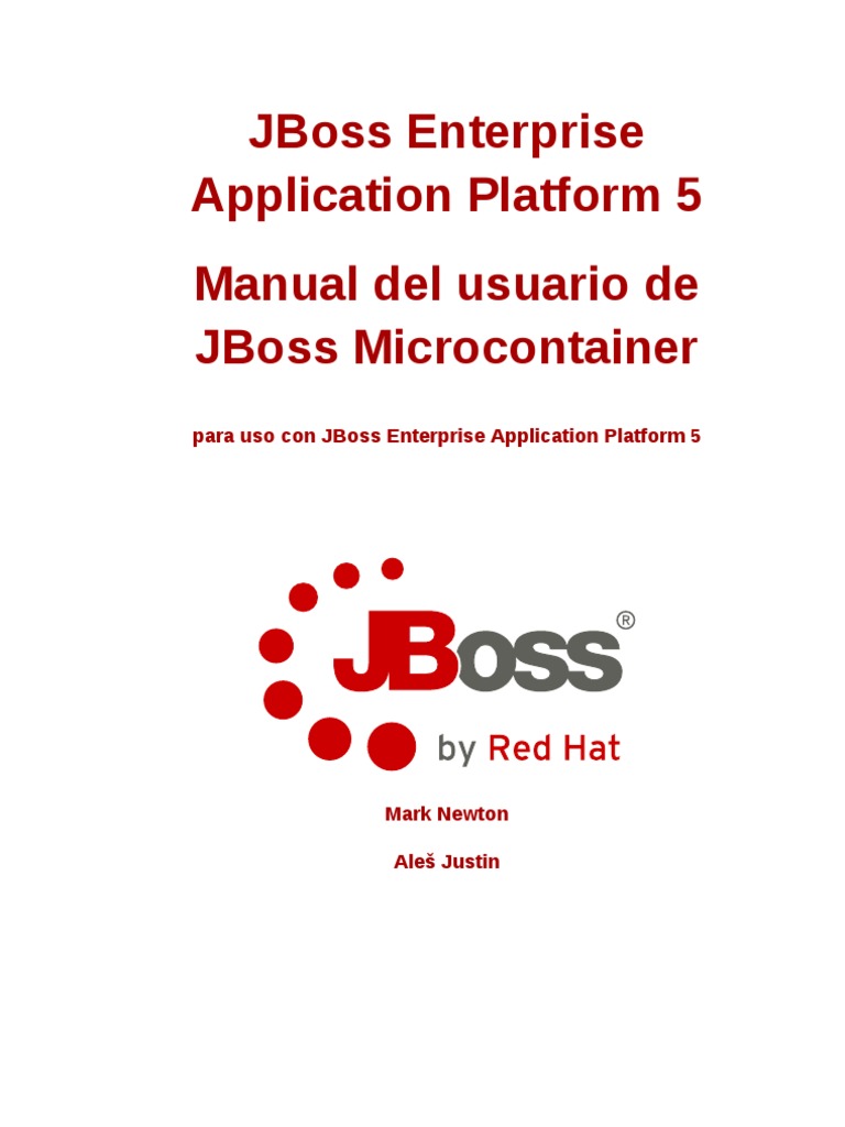 JBoss Enterprise Application Platform-5-JBoss Microcontainer User Guide-Es-ES | PDF | Java ...