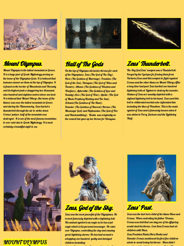 Mount Olympus | PDF