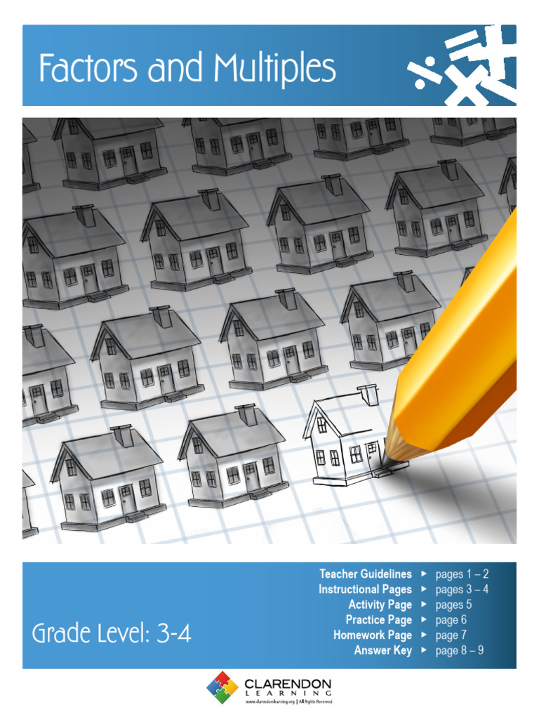 Factors and Multiples Lesson Plan | PDF