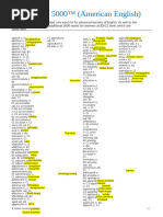 Oxford 5000 Word List for Learners | PDF