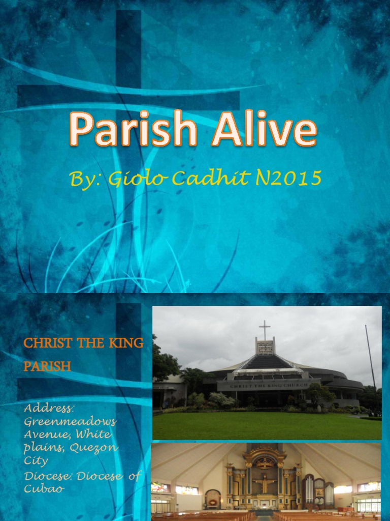 Cadhit Parish Alive 2N | PDF | Mass (Liturgy) | Liturgical Year
