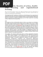 Chris Argyris on Double-Loop Learning | PDF | Theory | Knowledge