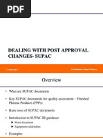 SUPAC Guidelines PPT - 1 | PDF | Pharmaceutical Formulation | Food And ...