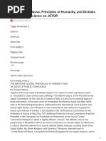 Understanding the Martens Clause in Warfare | PDF | International Law ...