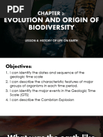 Grade 10 History of Life on Earth Notes | PDF | Fossil | Geologic Time ...