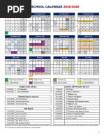 AIS Academic Calendar 2025-2026 | PDF | Military Operations | Battles