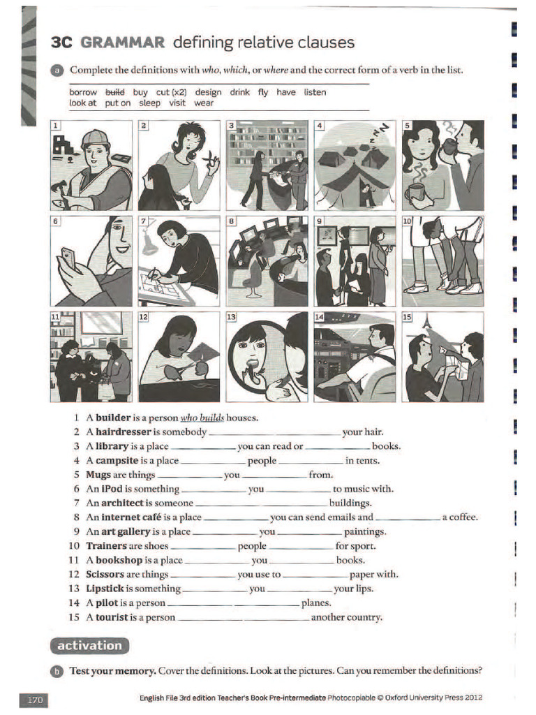 04 - Defining Relative Clauses | PDF