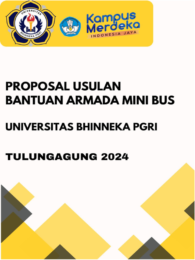 Proposal Armada Mini Bus Ubhi 2024 Rev | PDF