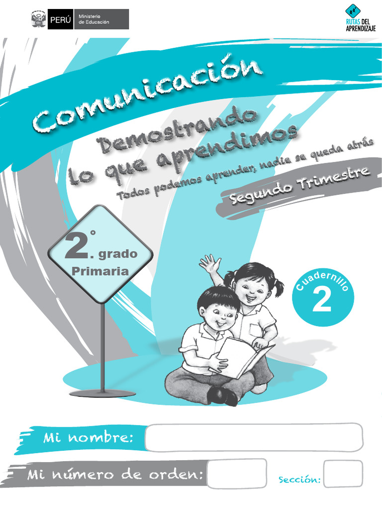 Cuadernillo2 Comunicacion 2do Trimestre 2do Grado | PDF