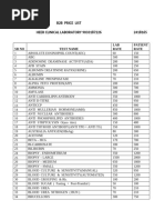 Civil Hospital CT Scan Price List | PDF | Ct Scan | Tooth