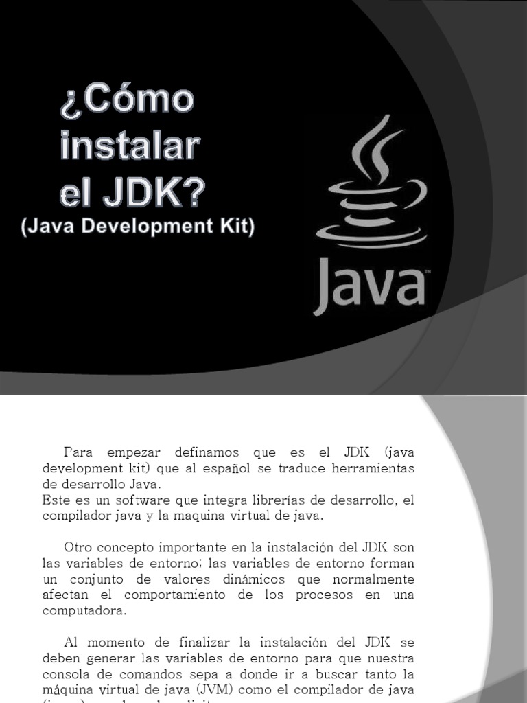 Manual JDK | PDF | Java (lenguaje de programación) | máquina virtual de Java