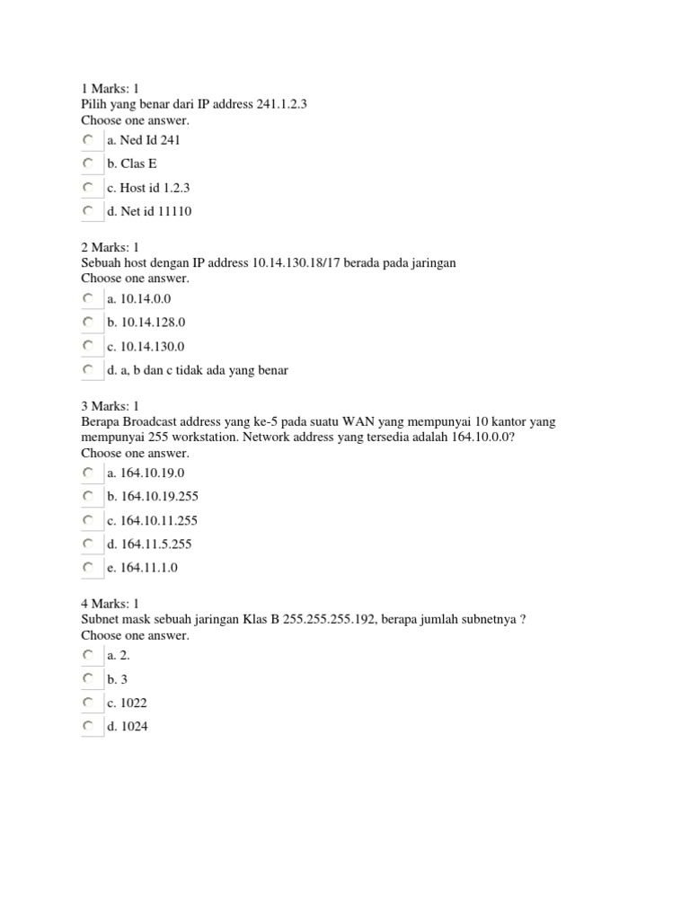 Basic TCP Ip | PDF | Komputer